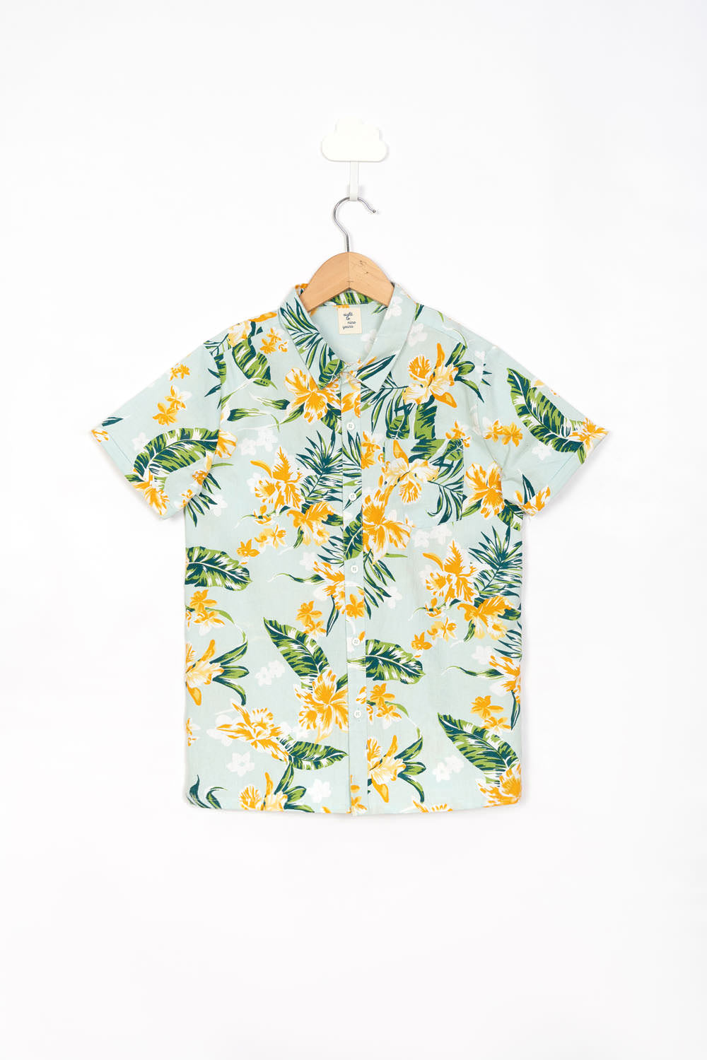 Blue Hawaiin Print Shirt – The Little Trunk